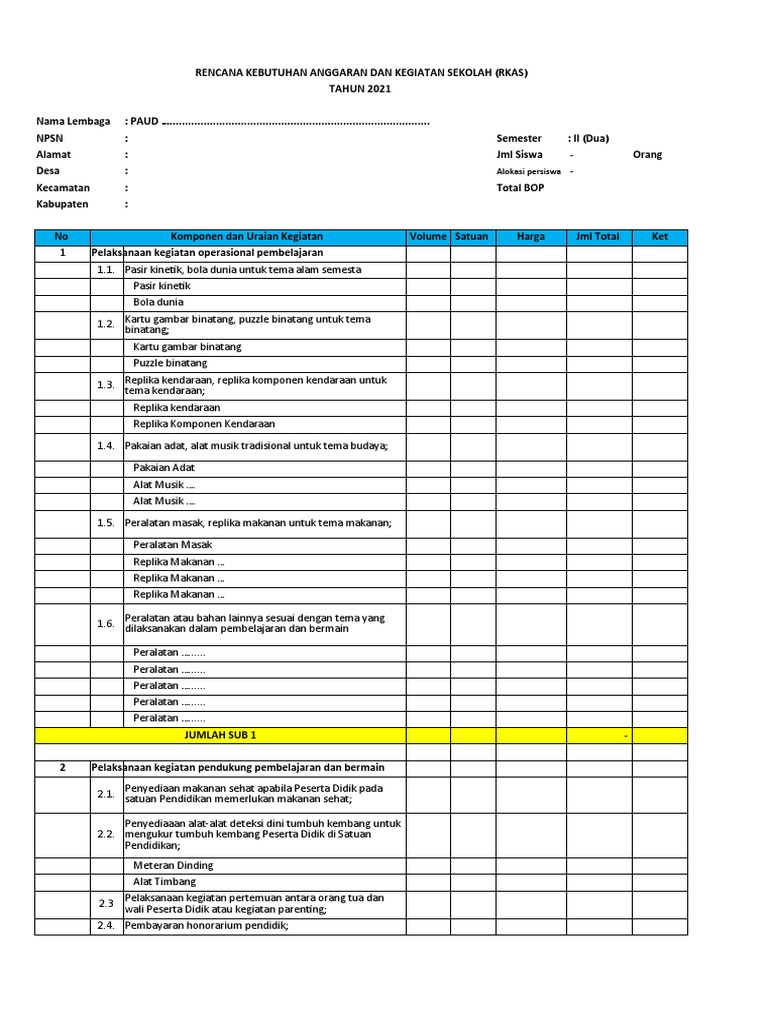 Arkas Aplikasi Bop | PDF