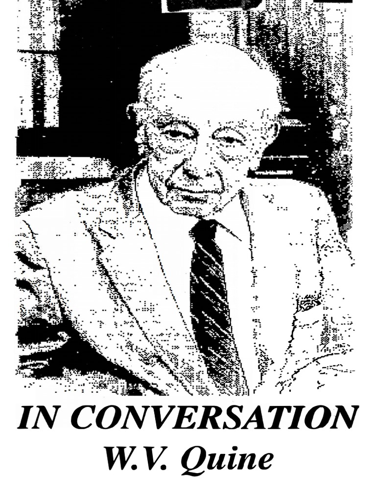 Rudolf Fara - IN CONVERSATION W. V. Quine-Philosophy in Britain, CPNSS ...