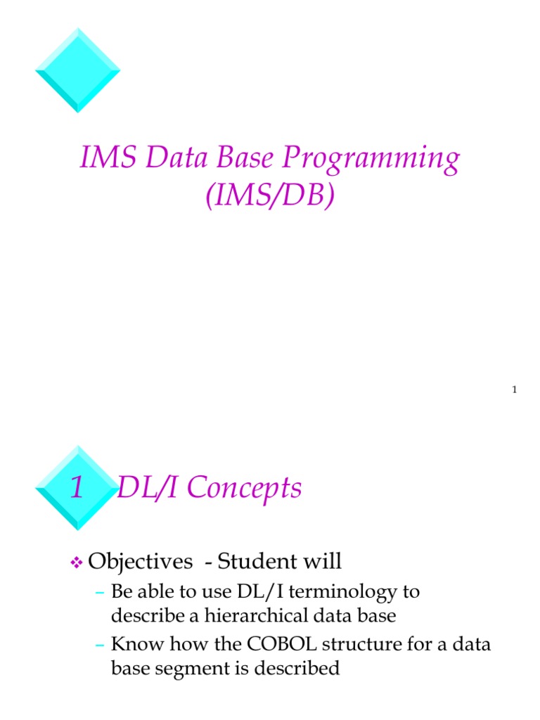 IMS PPT I | Databases | Information Technology Management