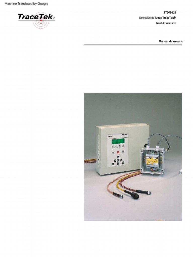 TTDM 128 Tracetek Leak Detection Master Module Use ...