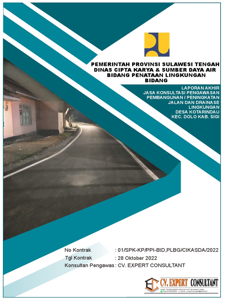 Cover Laporan Akhir | PDF | Teknologi & Rekayasa