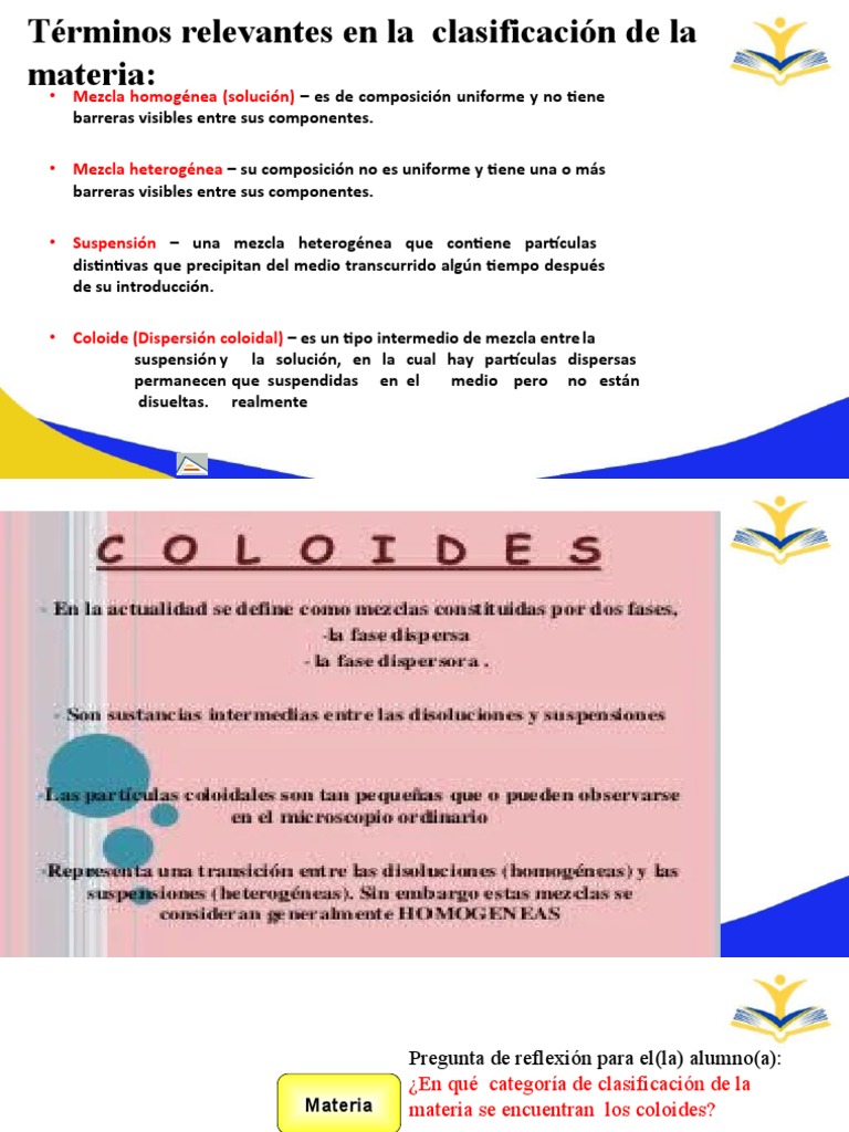 Coloides | PDF | Coloide | Mezcla