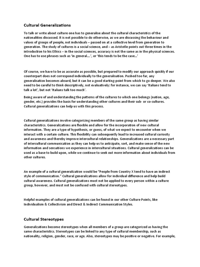 Case Study | PDF | Stereotypes | Psychology