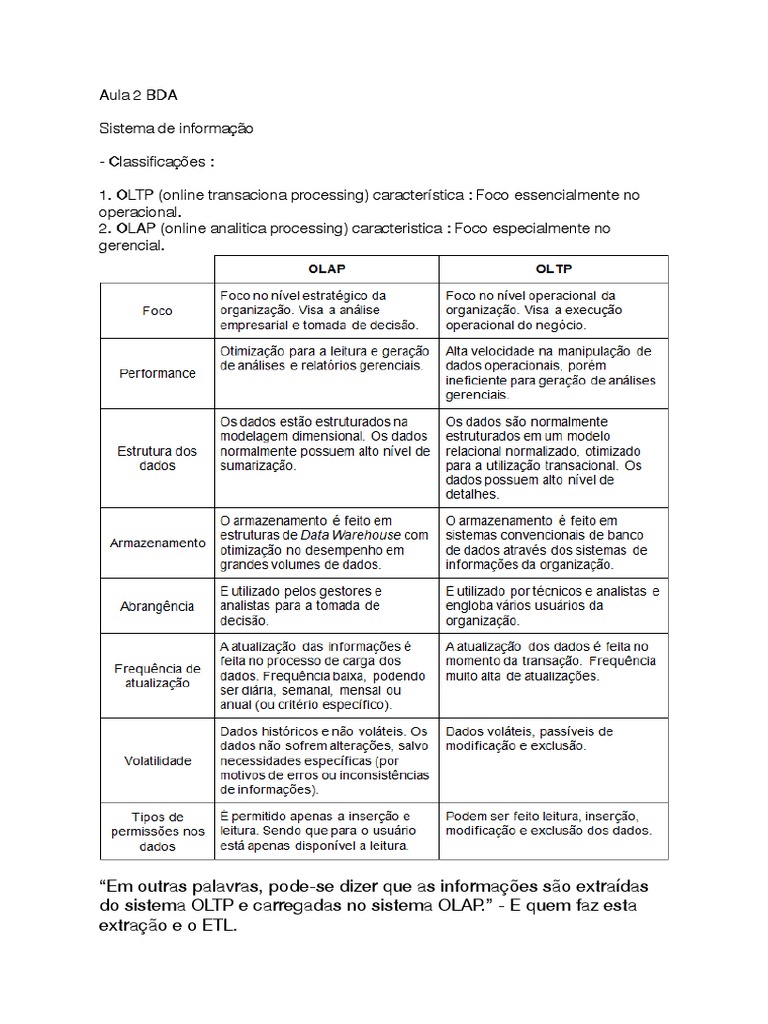 Aula 2 - Bda | PDF | Computadores