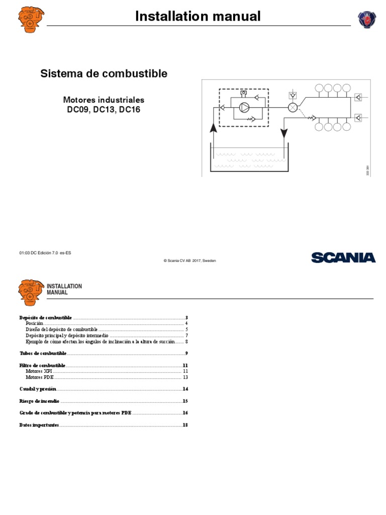 1.3a Sistema de Combustible | PDF | Bomba | Tap (Válvula)