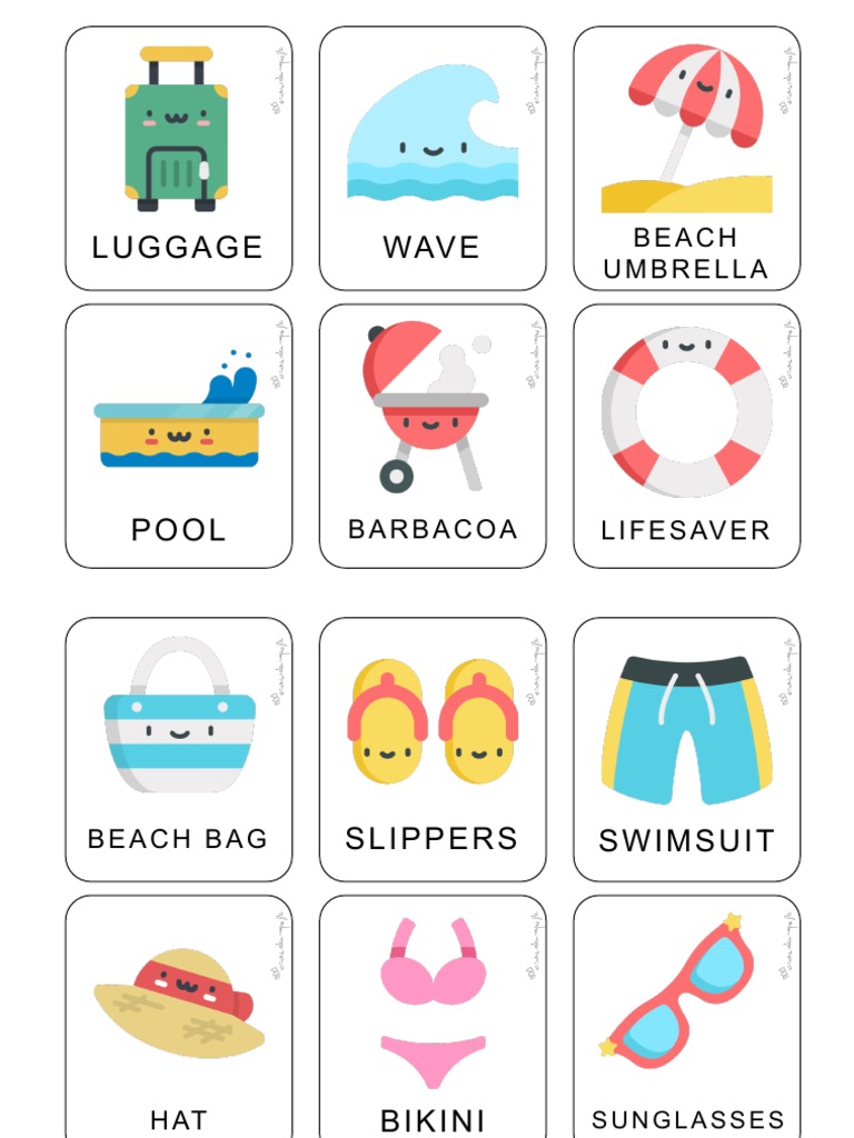 Itens Essenciais para Praia e Viagem | PDF