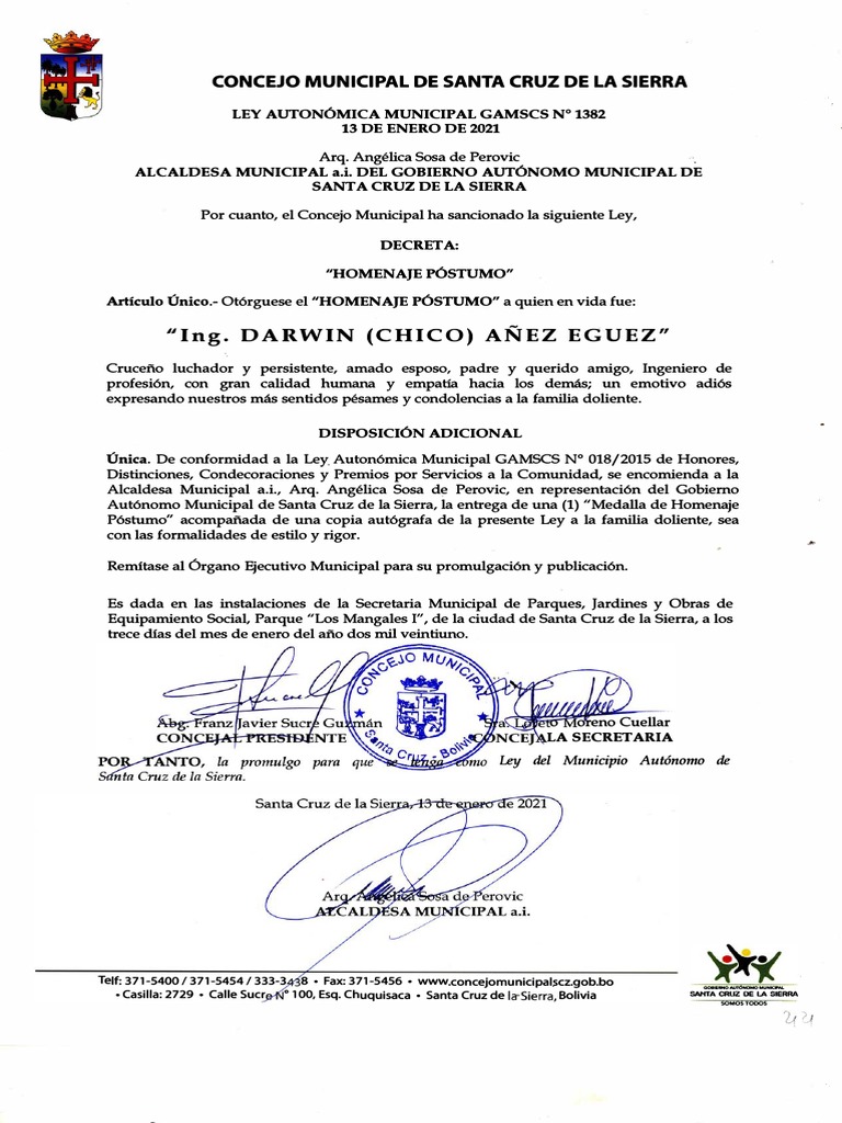 LM 1382 | PDF | Gobierno