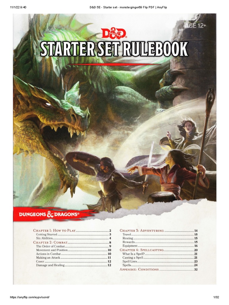 D&D 5E Starter Set Guide | PDF