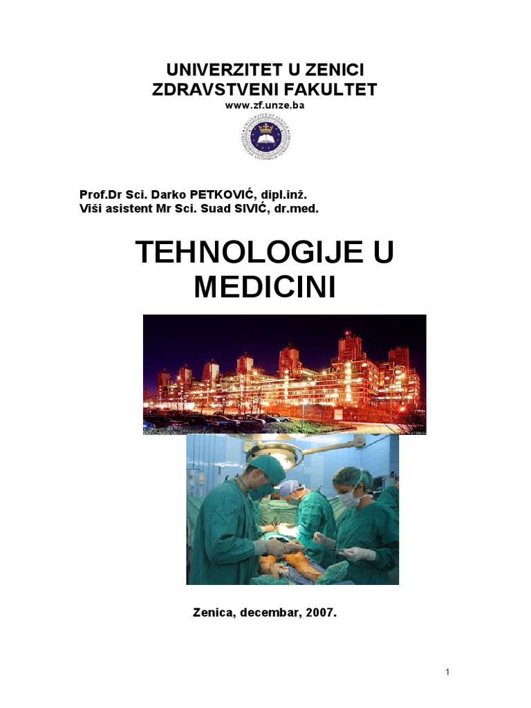 Tehnologija u Zdravstvu_sivic | PDF