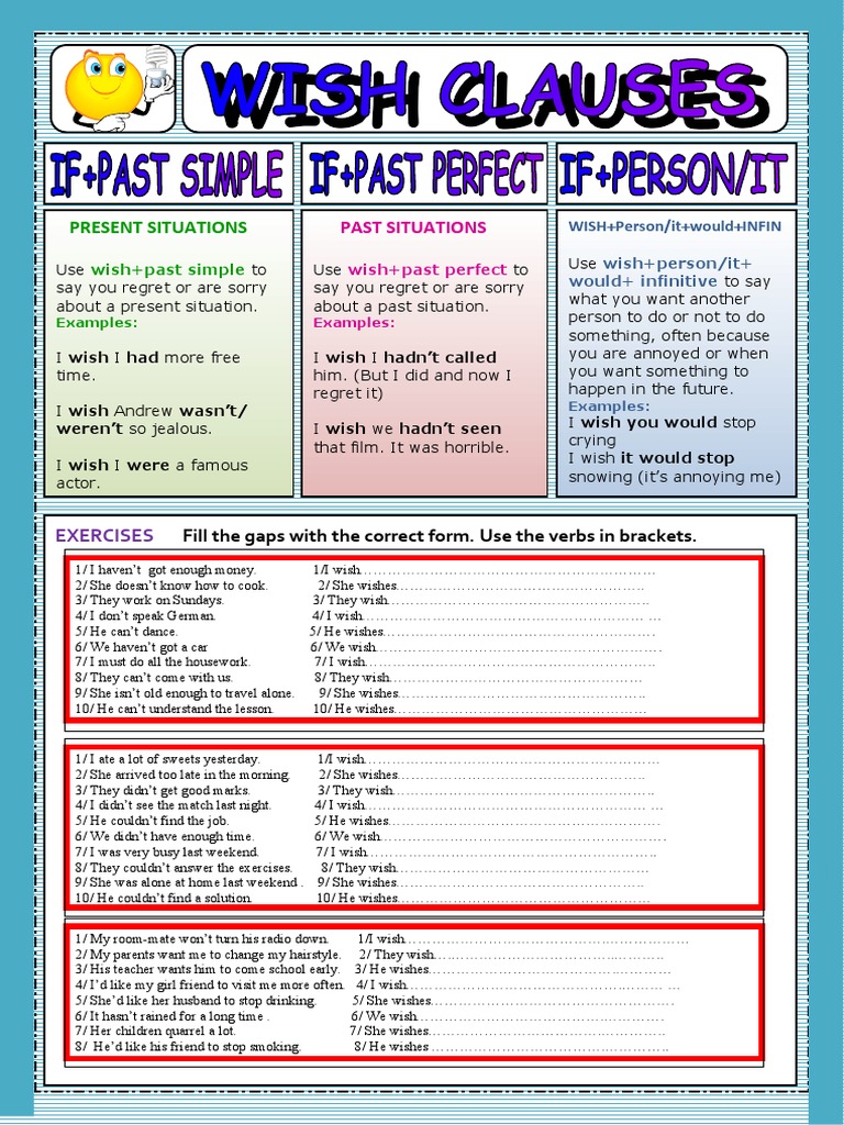 Wish Clauses | PDF | Linguistic Typology | Linguistics