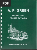 A.P. Green Refactory Pocket Catalog | PDF