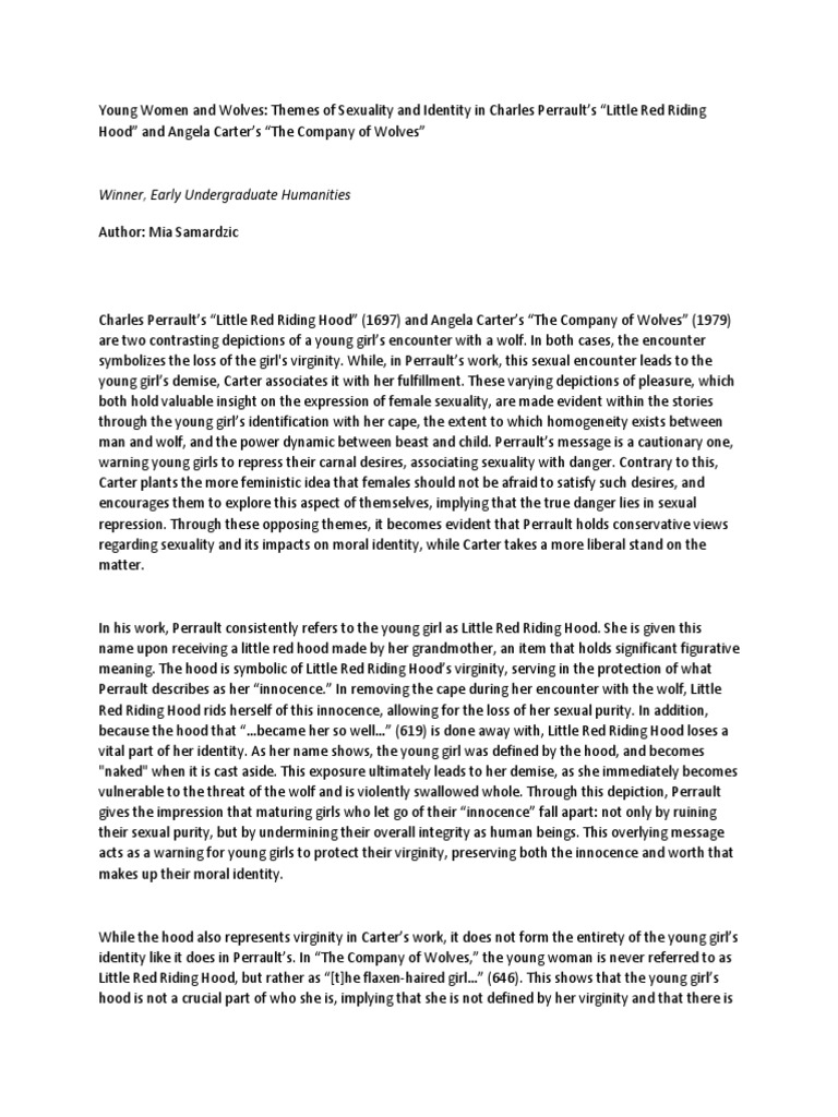 Exploring Themes of Sexuality, Identity, and Female Empowerment in ...