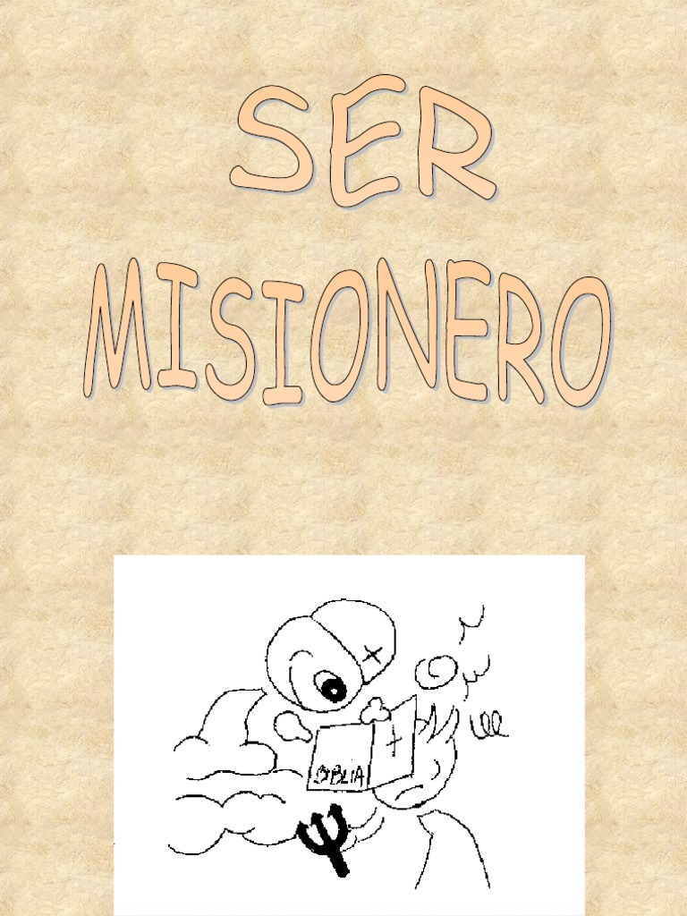 Ser Misionero | PDF | Misionero | Papa Francisco