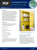 05 Chemical Storage Checklist | PDF | Prevention | Safety