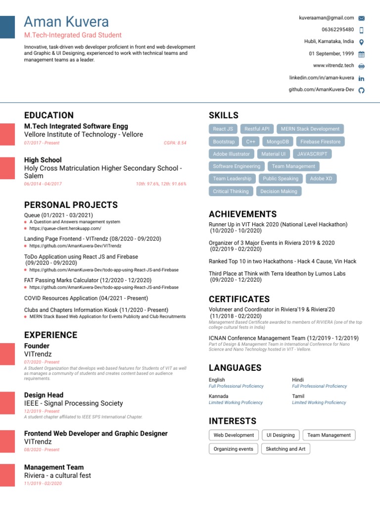 Aman's Resume | PDF | Computing | Software