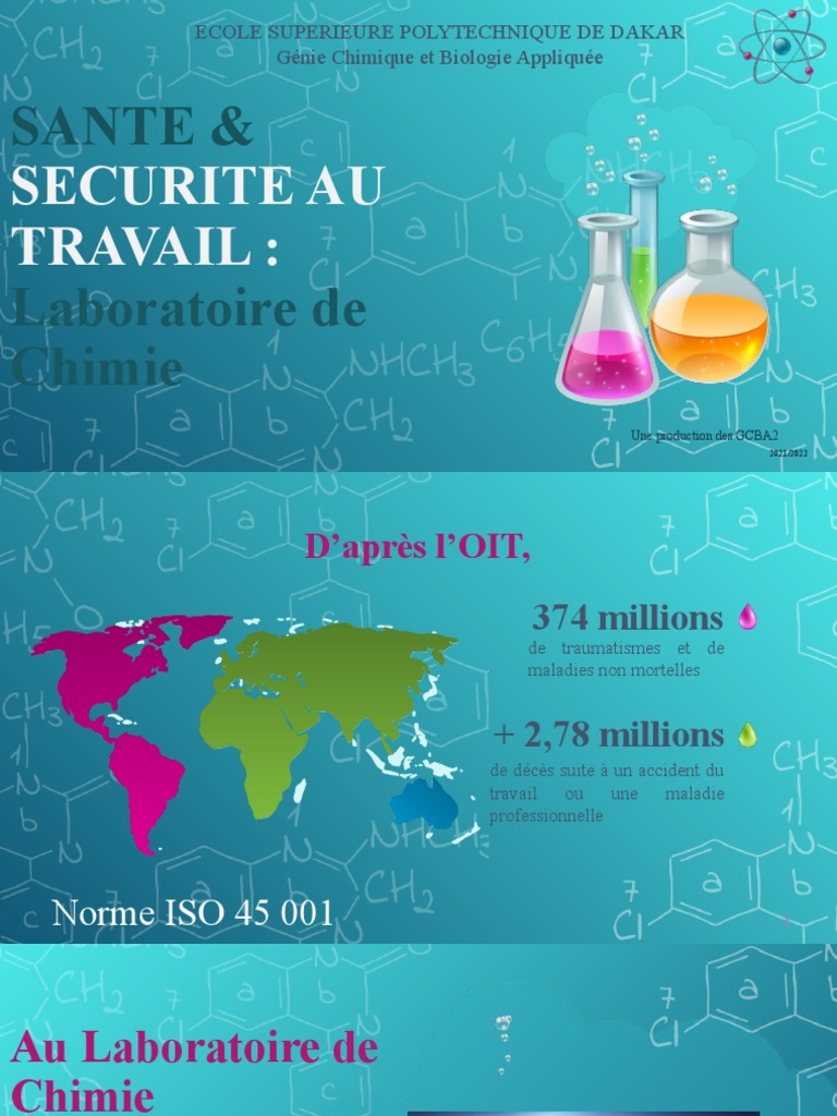 Sécurité au Laboratoire de Chimie | PDF | Chimie