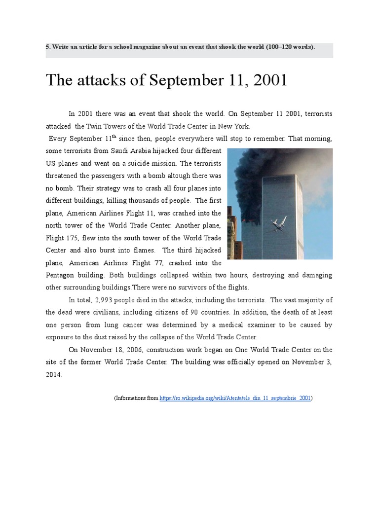 September 11 Attacks: A Global Impact | PDF | Politics | Travel