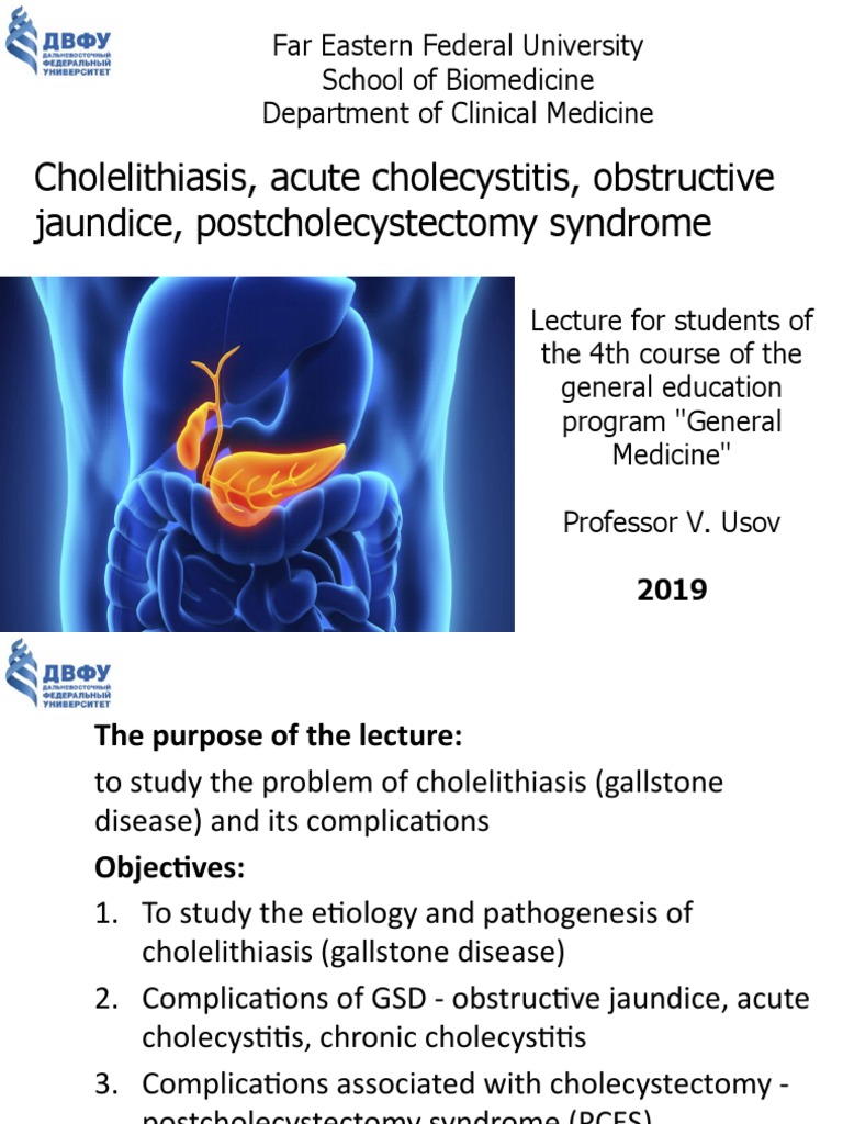 Cholecystitis and Gallstone Disease Overview | PDF | Gallbladder | Liver