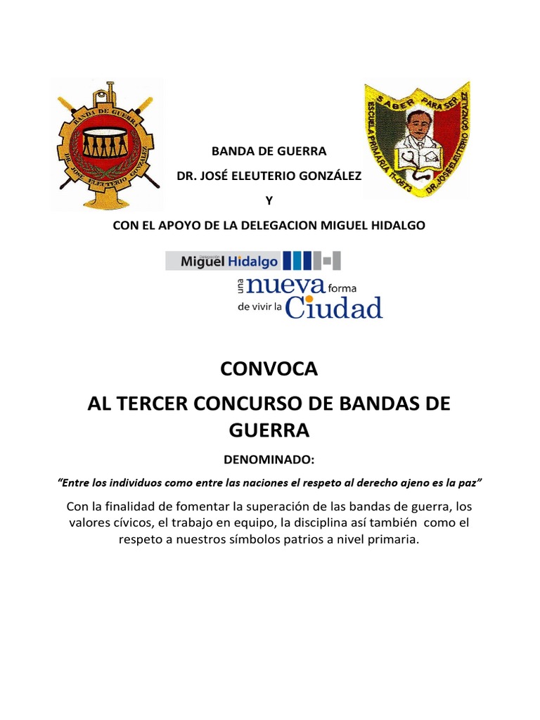 Banda de Guerra | PDF