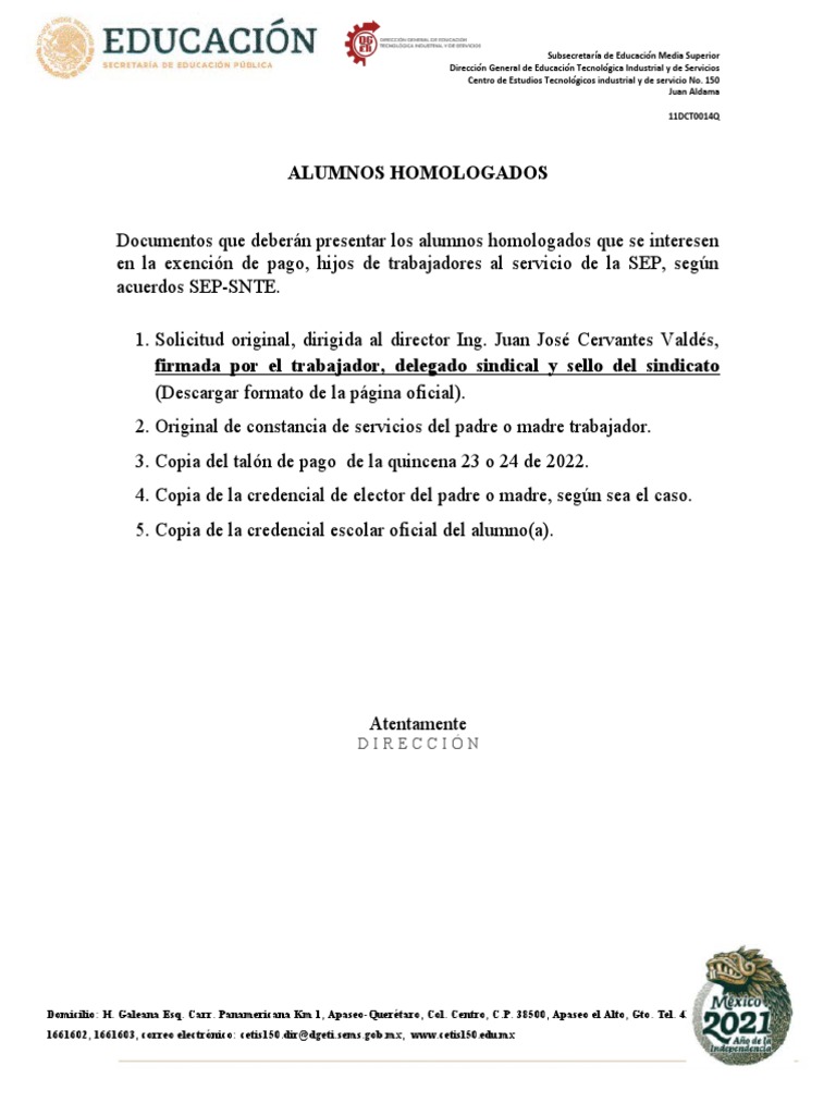 Informacion Homologados | PDF