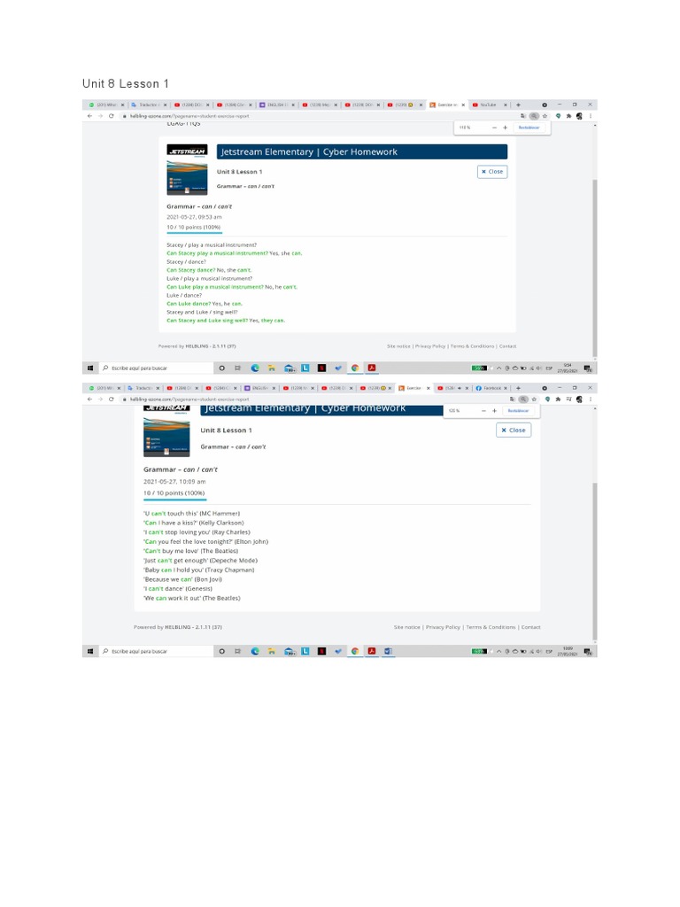 Unit 8 Lesson 1-2-3 | PDF