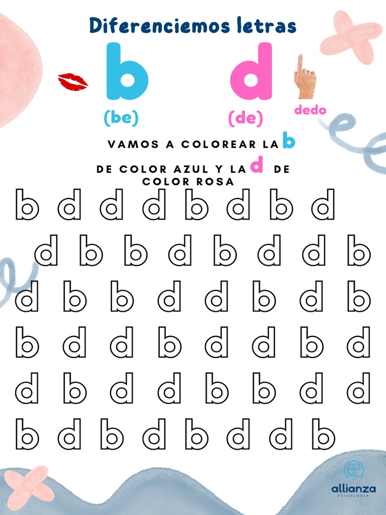 Diferenciemos Letras B y D | PDF