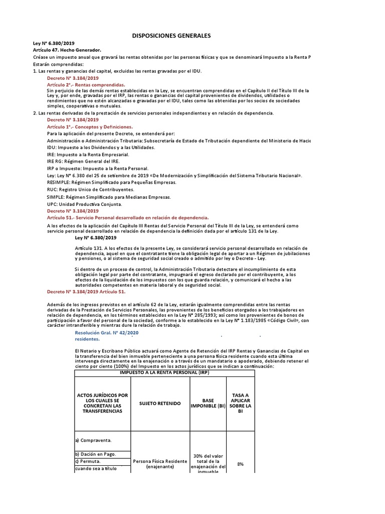 Casos Practicos Irp RSP Con Formulario 515 - Dependiente | PDF | Jubilación | Impuestos