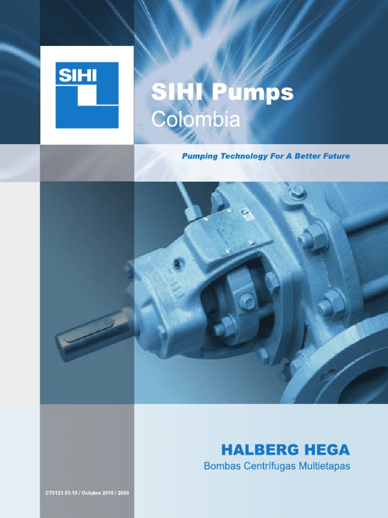 Bombas Multietapas HEGA de SIHI | PDF | Bienes manufacturados | Máquinas