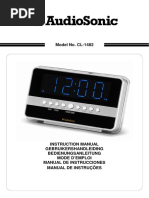 Multi-Function LCD Weather Clock Guide | PDF | Clock | Time