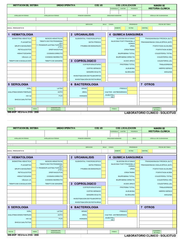 Pedido de Examen MSP | PDF | Lípido | Compuestos orgánicos