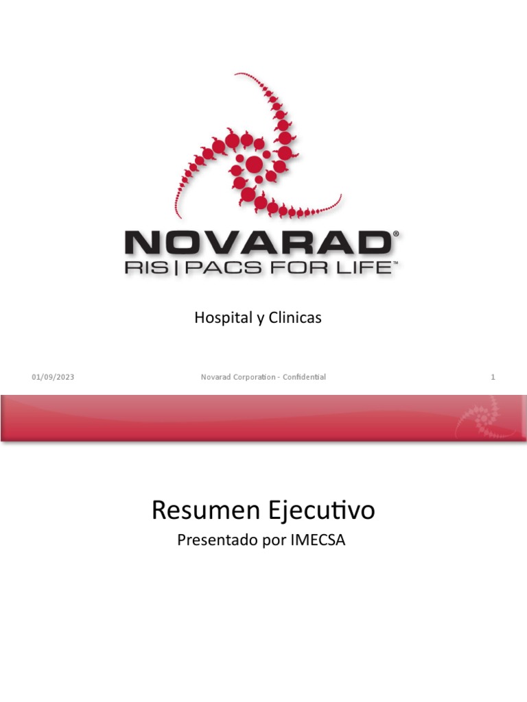 Soluciones RIS/PACS de Novarad | PDF | Informática