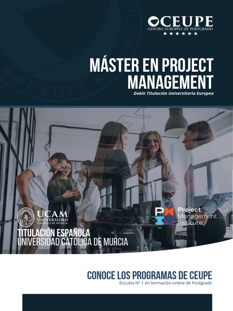 Master Project Management Direccion de Proyectos | PDF | Gestión de ...
