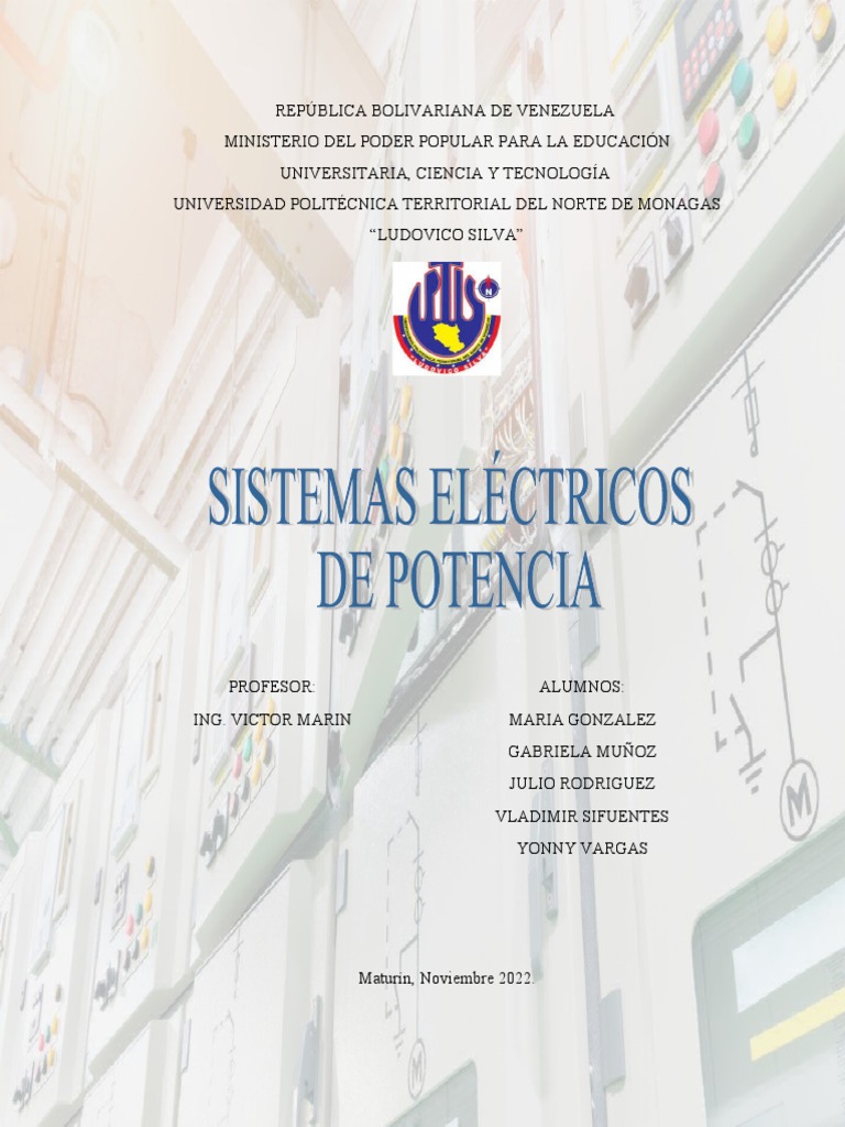 Sistemas Electricos de Potencia | PDF | Distribución de energía eléctrica | Ingenieria Eléctrica