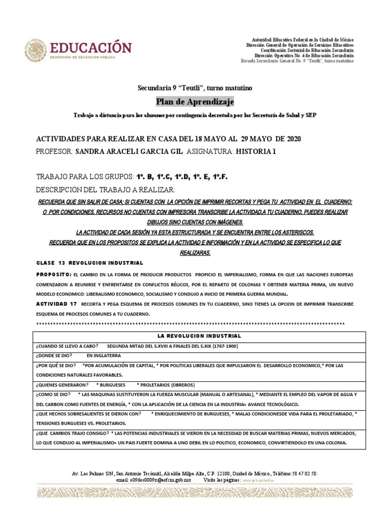 4 Historia 1 Sandra | PDF | imperio Alemán | Primera Guerra Mundial