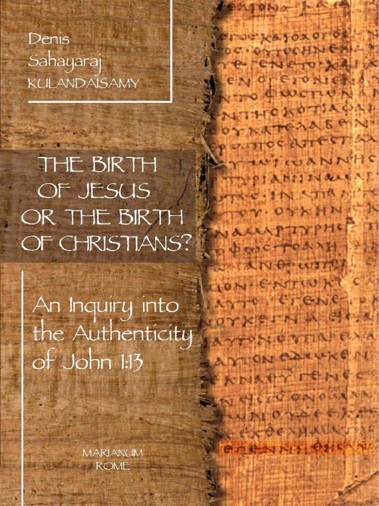 Exegesis Of John 1 11 14 PDF Mary Mother Of Jesus Textual Criticism