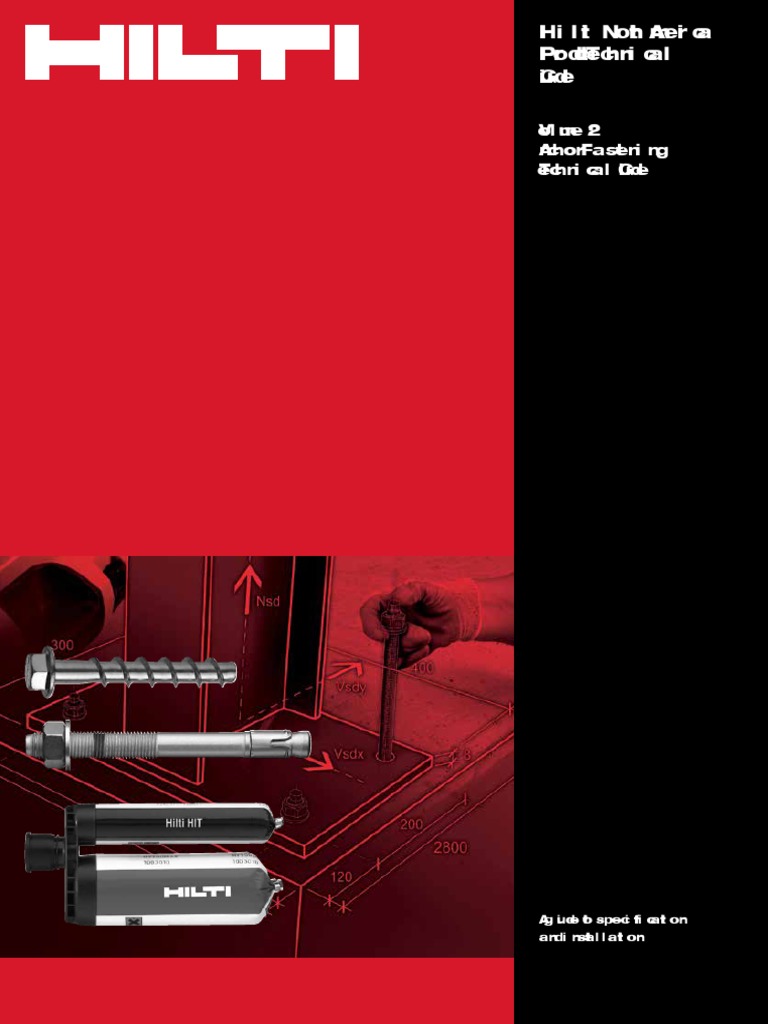 Anchor Hilti | PDF | Screw | Galvanization