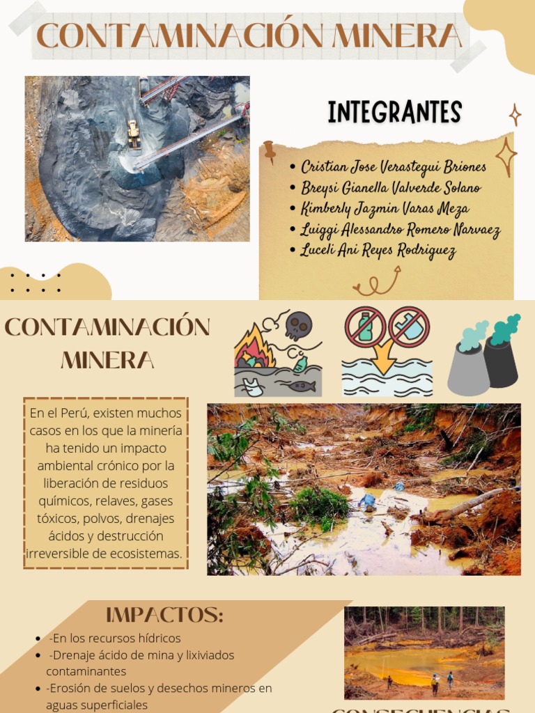 Contaminacion Minera | PDF | Minería | Contaminación