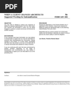 Architectural Design Brief Checklist PDF | PDF | Design | Sustainability