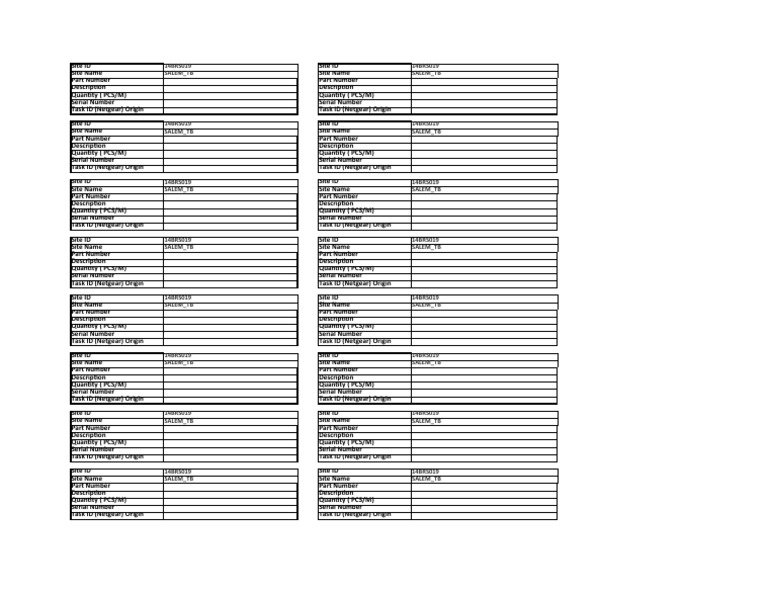Label Dismantle Ioh Salem TB | PDF