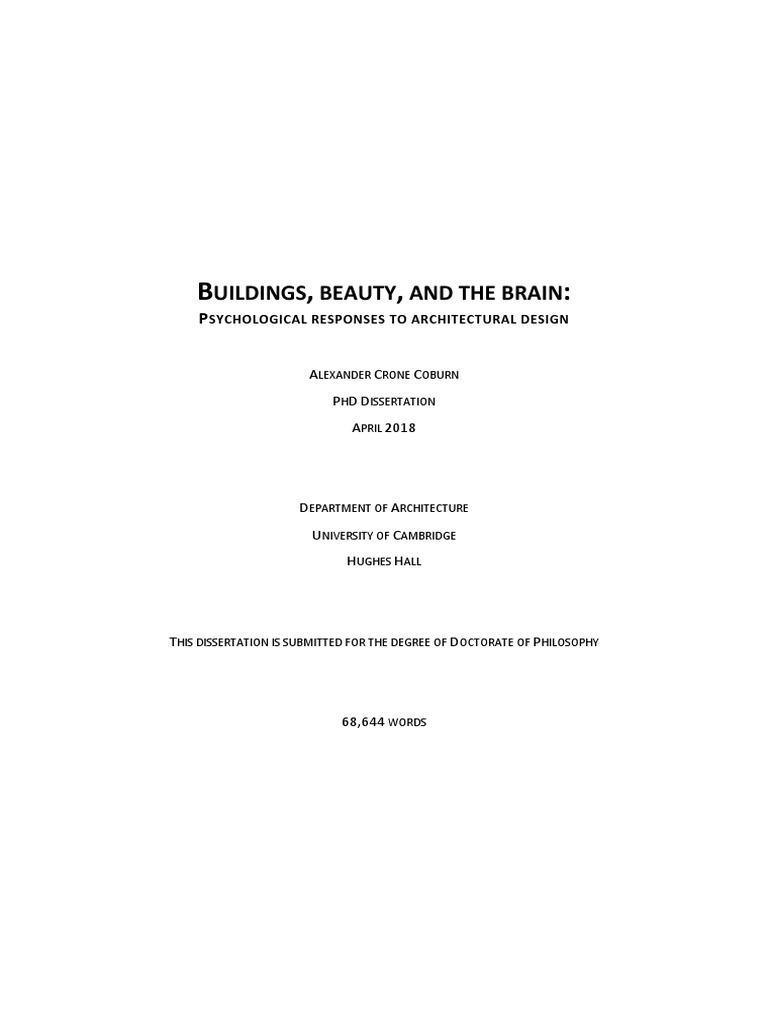 Hard-Bound Dissertation - Alex Coburn - Digital | PDF | Psychology ...