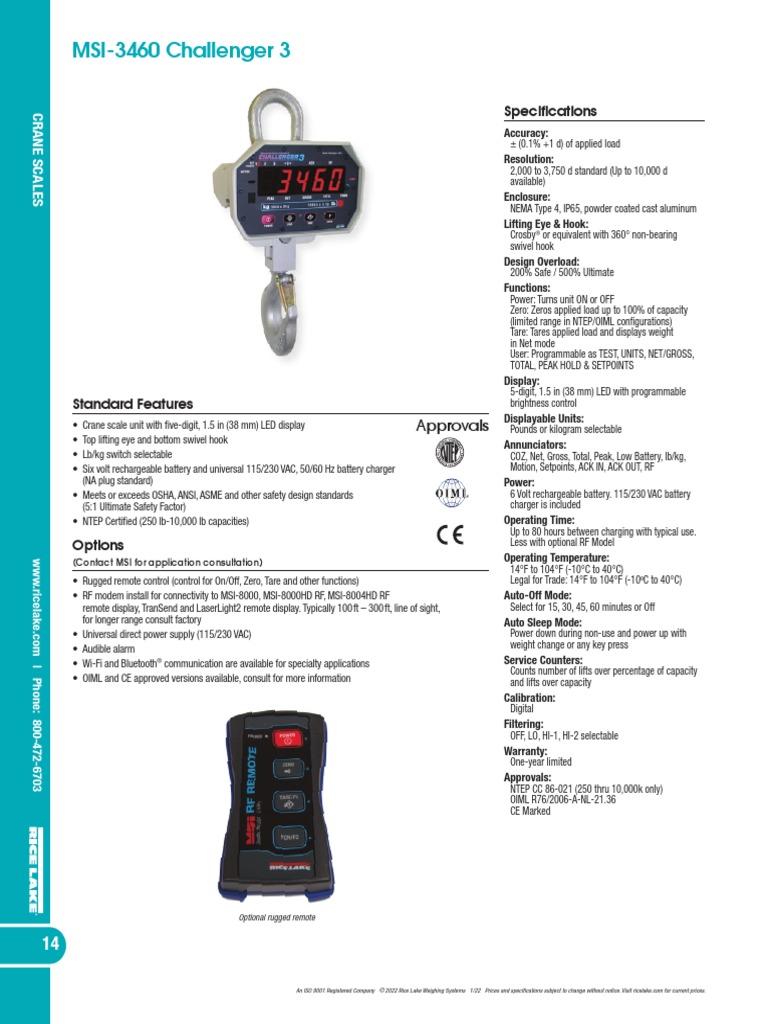 2022 Msi-3460 | PDF | Battery Charger | Information And Communications ...
