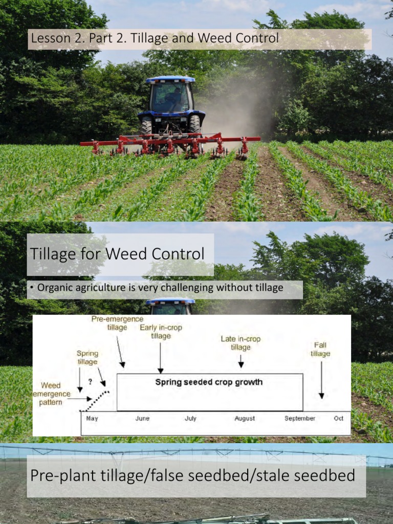 Module 2 Part 2 Tillage And Weed Control Presentation Pdf Tillage