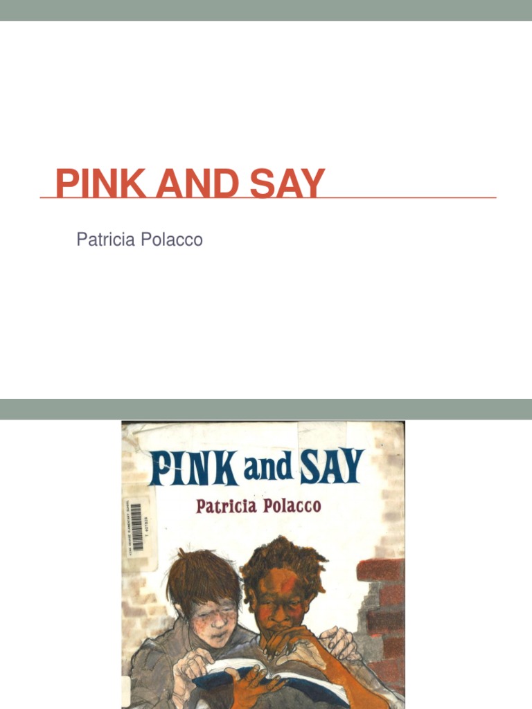 K G K Sch Y29kb25uzwxsqhdlyxjlzhjlyw0ub3jn Pink And Say Pdf Narration