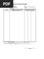 Bin Card Format Download | PDF