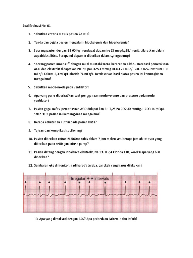 Soal Evaluasi Magang | PDF