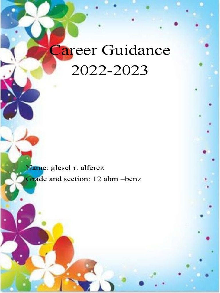 Career Guidance | PDF