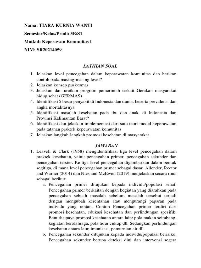 Tugas Modul Komunitas Tiara | PDF