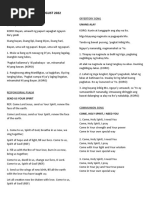 Mass Songs For Lent - Tagalog | PDF
