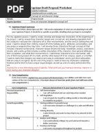 7 - Costume Design Template - PDF and Printable Version | PDF