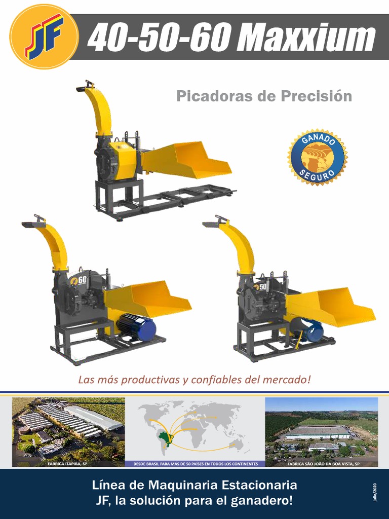 Ensiladora de Precisión JF 40 50 60 | PDF